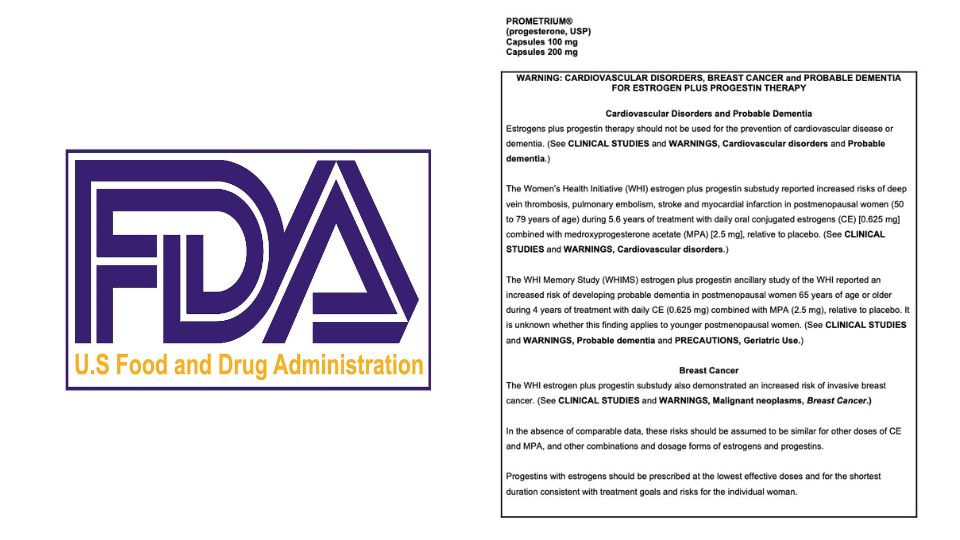 The Truth About FDA's Black Box Warning: Does Progesterone Really ... The Truth About FDA's Black Box Warning: Does Progesterone Really ...